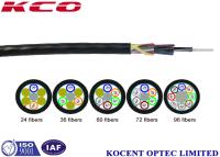 China 12-144 Cores Single Mode PE Material Air Blowing Optical Fiber Cable for Indoor Outdoor for sale