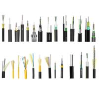 China Single Mode G652D 4 Cores GYXTW 4b1 Fiber Optic Cable For  Aerial   Duct  Direct  Burial for sale