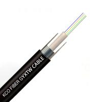 China GYXTW 24b1 Single Mode 24cores Direct Burial Outdoor Optical Fiber Cable for sale