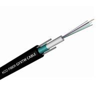 China Central Loose Tube Armored GYXTW 6b1 SM Optic Fiber G652D Outdoor Cable for sale