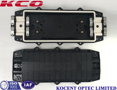 China Outdoor FTTH Fiber Optical Splice Enclosure Junction Box 2 In 2 Out 12fo 24fo 48fo 96fo KCO-H22120 for sale