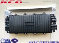 China 288 Cores Fiber Optical Splice Closure Joint Box 8 Ports 4 In 4 Out PC Material KCO-H44280 for sale