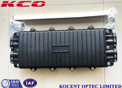 China 288 Cores Fiber Optical Splice Closure Joint Box 8 Ports 4 In 4 Out PC Material KCO-H44280 for sale