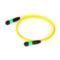 China Single Mode G657A 24F MPO Trunk Cable MTP Fiber Optic Patch Cable Type A / Type B / Type C for sale