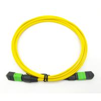 China 48fibers SMF G657A1 G657A2 MPO-48 MTP-48 APC Ultra Low Loss Optical Fiber Trunk Cable Type A B C for sale