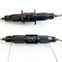 China YZC08P YZC08S Outdoor Water-proof Tactical 8 Cores Optical Fiber Connector Field Patch Cable 5.0mm TPU for sale