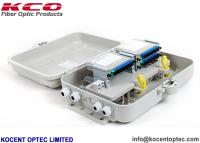 China Outdoor IP65 Fiber Optic Termination Box with 48 Ports and 1*32 2*32 Splitter for Wall or Pole Mounting for sale
