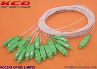 China High Strength Steelless Tube Fiber Optic PLC Splitter 1x16 with Wide Operating Wavelength for sale