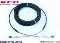 China Armored 7.0mm Fiber Optic Patch Cord with 2 Cores and IP67 Rating for Outdoor FTTA Applications for sale