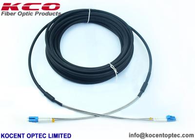 China Armored 7.0mm Fiber Optic Patch Cord with 2 Cores and IP67 Rating for Outdoor FTTA Applications for sale