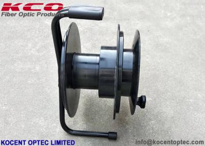 China Handheld 100m Fiber Optic Patch Cord Reel with 7.0mm TPU and 2 Core 4 Fiber for Field Operations for sale