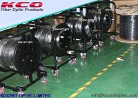 China 2000m 4.8mm 2 Cores FTTA Fiber Optic Patch Cord with Outdoor LSZH Jacket and Steel Reel for sale