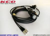 China Tactical Fiber Optic Patch Cord with Waterproof IP65 2 Cores and 0.2dB Insertion Loss for FTTA Outdoor Use for sale