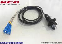 China Outdoor  Grade IP65 Fiber Optic Patch Cord Tactical Fiber Connector for Harsh Environments for sale