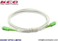 China SC APC Fiber Optic Patch Jumper with G657B3 Fiber and 3.5mm PE Sheath ISO9001 Compliant for sale