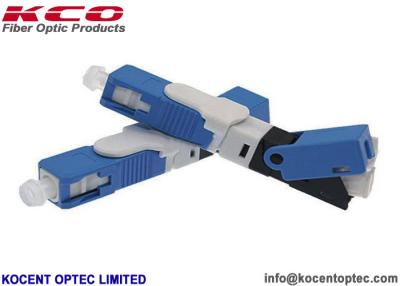 China ESC250D Fiber Optic Fast Connector with 0.9mm Cable and 3D Pass for Field Assembly Quick Connection for sale