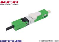 China 0.2dB Insertion Loss 55dB Return Loss 3D Pass Fiber Optic Fast Connector for FTTH Field Assembly for sale