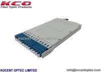 China MPO Cassette Rack Mount MTP Patch Cord DLC Multimode OM3 OM4 OM5 12 Port Patch Panel for sale