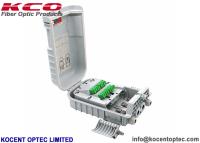 China 16 Fibers Mini Splitter Fiber Optic Terminal Box with ABS+PC Material for Outdoor IP65 Protection for sale
