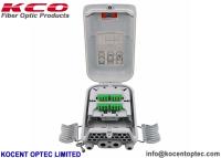 China 16 Ports FTTH Drop Cable Port Fiber Access Terminal Box with 16 Fibers Capacity and ABS+PC Material for sale