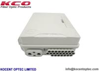 China 24 Core Outdoor IP65 Fiber Optic Terminal Box with 24 Ports for FTTH Network Wall or Pole Mounted for sale