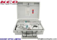 China 24 Core Outdoor IP65 Fiber Optic Termination Box with 24 Ports for FTTH Drop Cable for sale