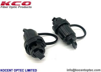 China IP67 Outdoor Waterproof Mini SC APC UPC Fiber Optic Adapter for FTTA FTTH Applications for sale