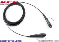 China Non Armored Outdoor Fiber Optic Patch Cord with Huawei Mini SC/APC Connector and LSZH/TPU Cover for sale