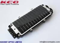 China 2 In 2 Out Inline Fiber Optic Splice Enclosure Box ABS PC Material IP67 Mechanical Seal for sale