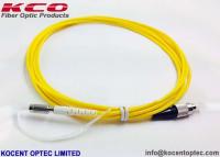China Single Mode Fiber Optic Patch Cord with DIN/PC Connector and Simplex/Duplex Configuration for Reliable Data Transmission for sale