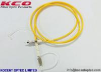 China DIN Fiber Optic Patch Cord with 0.2dB Insertion Loss OM1 OM2 OM3 OM4 OM5 and 50dB Return Loss for sale