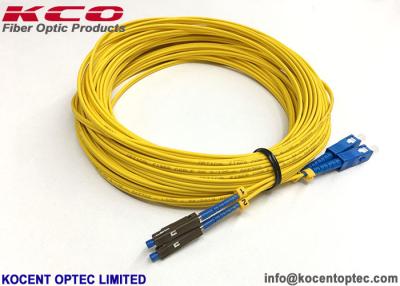 China Single Mode G657B3 Fiber Optic Patch Cord with Telcordia GR-326-Core Compliance for High-Density Applications for sale