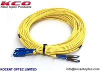China Low Insertion Loss 0.2dB Fiber Optic Patch Cord with 50dB Return Loss for High-Speed Data Communications for sale