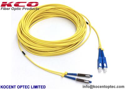 China MU UPC Single Mode G657B3 Fiber Optic Patch Cord for High-Speed Data Communications for sale