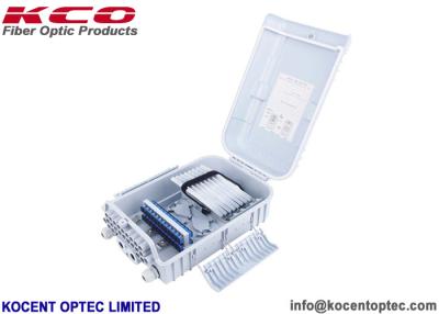 China 5G FTTA Fiber Optic Distribution Terminal Box with 96 Fibers Capacity ABS+PC Material for Wall or Pole Mounting for sale
