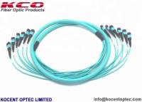 China High Density MPO MTP-24 Fibra Optica Patch Cable MPO-12 96fo 5M 10M LSZH 48 Core MTP OM3 OM4 OM5 for sale