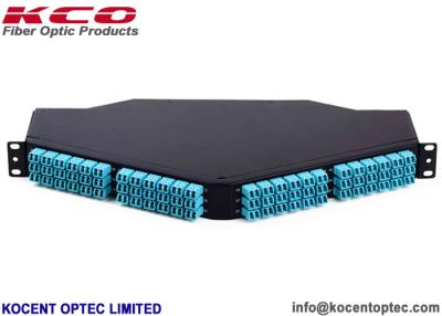 China 1U MPO MTP Patch Cord MTP Rack Mount High-density Patch Panel LC OM3 OM4 Light Weight for sale