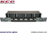 China 144 Fibers MPO MTP Patch Panel with 1U Rack Mount Design and LC/UPC Connector for High Density Fiber Optic Networks for sale