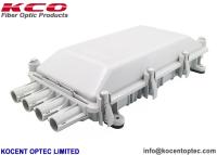 China 4 Cable Ports Joint Closure Fiber Optic 4 Puerto Optica Fibra NAP Box 256 Hilos for sale