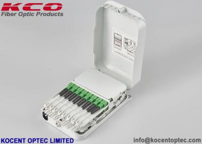 China 16 Ports Capacity IP55 Indoor Fiber Optic Terminal Box with 220x140x55mm Dimension for FTTx Networks for sale
