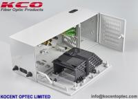 China Multi-Operator Fiber Optic Terminal Box FTTH Indoor 48 Ports SC Simplex with 6 Trays and 450x180x150mm Dimensions for sale