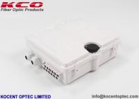 China 12 Port Outdoor IP65 Fiber Optic Terminal Box with 1*8 PLC Splitter for FTTx Networks for sale