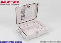 China 12 Port IP65 Outdoor Fiber Optic Terminal Box with ABS+PC Material for Wall or Pole Mount in FTTH Networks for sale