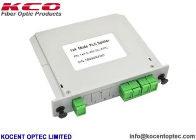 China Small Size 0.3m Length 1x4 Fiber Optic Splitter with SC/APC Connector for Terminal ODF ODB Box for sale