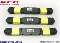 China MPO/APC Optical Fiber Attenuator 3dB Yellow Housing Elite Type Low Insertion Loss for sale
