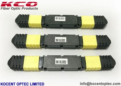 China MPO/APC Optical Fiber Attenuator 3dB Yellow Housing Elite Type Low Insertion Loss for sale
