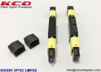 China 3dB MPO Attenuator with Low Insertion Loss and Yellow Housing for MPO Fiber Optic Attenuator Systems for sale