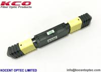 China Elite Optical MPO MTP Patch Cord Attenuator Plastic 8 12 24 Core 5dB Yellow Color for sale