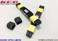 China 8 12 24 Core 5dB Yellow Color MPO MTP Patch Cord MPO Attenuator for Fiber Optic Networks for sale