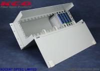 China 4U Rack Mount Fiber Optic PLC Splitter Patch Panel with 14/16 Slot and 2x16 Split Way for FTTX/FTTH Applications for sale